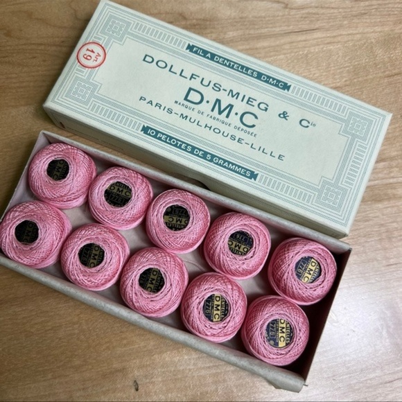 Office | Vintage Thread Floss Made In France Dmc Dulfusmeig 776 | Poshmark